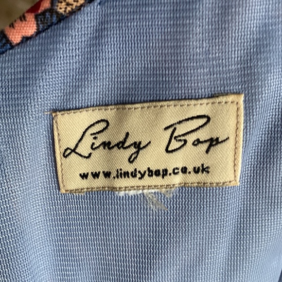 Lindy Bop | Dresses | Lindy Bop Uk Retro Swing Dress Pin Up Rockabilly ...